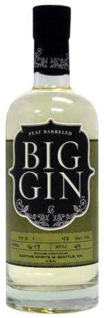 Big Gin Peat Barrel - NC ABCC