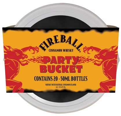 Fireball 50ML Party Bucket NC ABCC Fireball 50ML Party Bucket NC ABCC