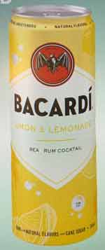 Bacardi Limon & Lemonade 4Pk - NC ABC Commission