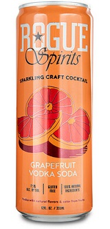 Rogue Grapefruit Vodka Soda 4Pk - NC ABCC