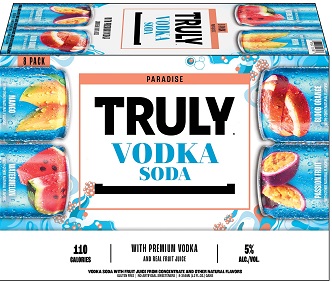 Truly Vodka Soda Paradise 8pk - NC ABCC