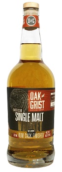 Oak & Grist Rum Cask Finished Single Malt Whiskey - NC ABCC