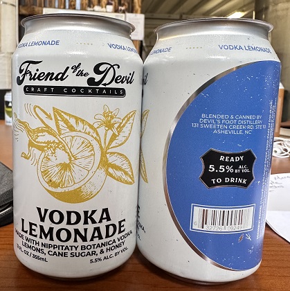 Friend of The Devil Vodka Lemonade 4Pk - NC ABCC
