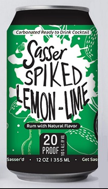 Sasser Spiked Lemon Lime 4Pk - NC ABCC