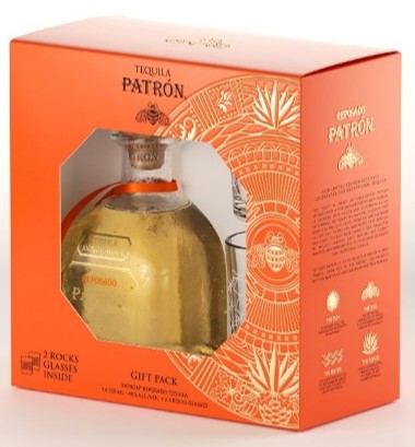 Patron Reposado w/ 2 GLS - NC ABC Commission