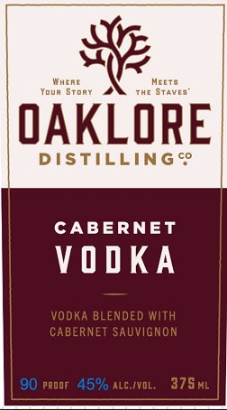 Oaklore Cabernet Vodka - NC ABC Commission