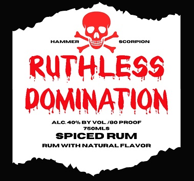 Ruthless Domination Spiced Rum - NC ABCC