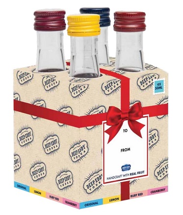 Deep Eddy Vodka Holiday Mini 4Pk - NC ABCC