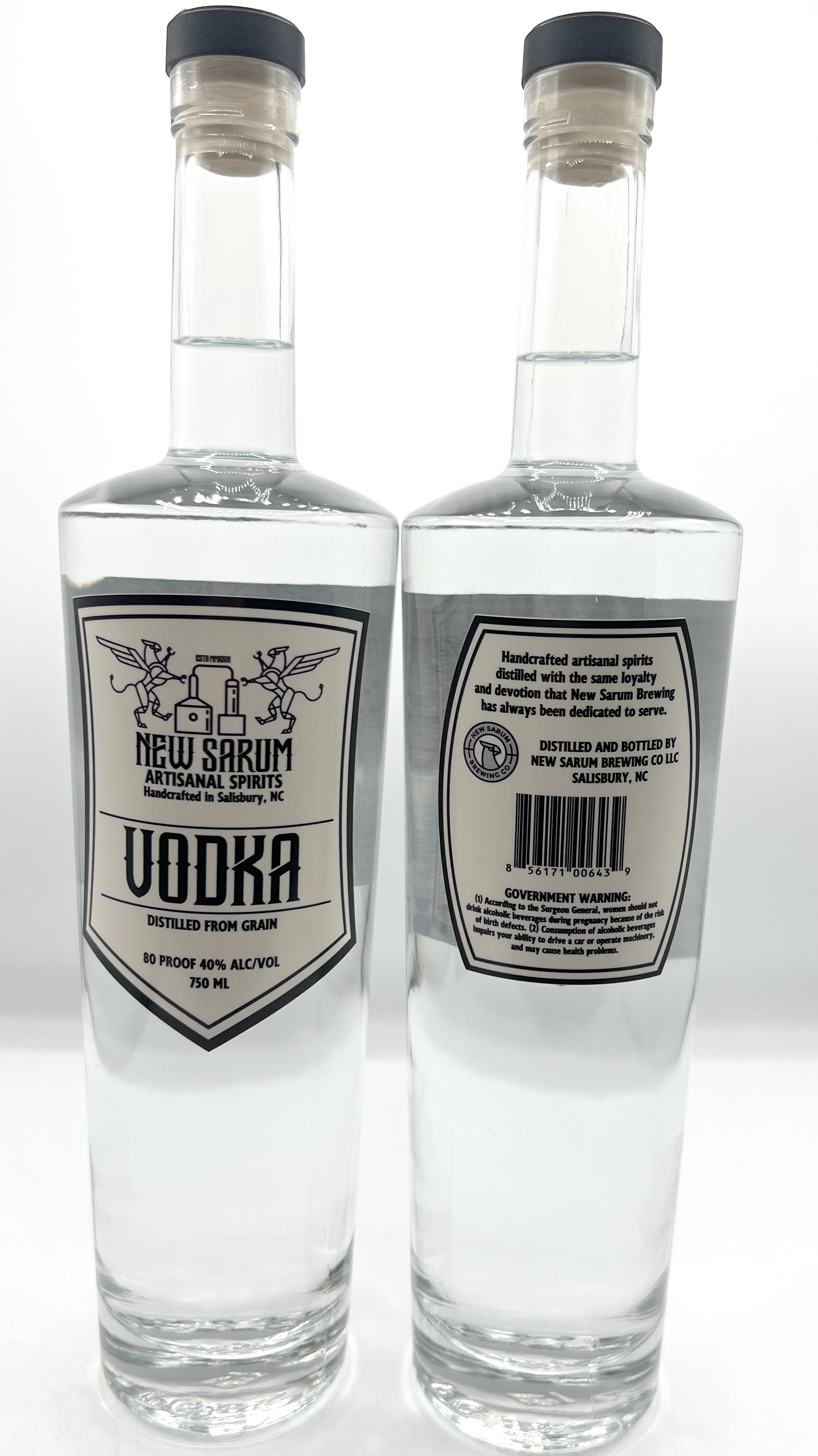 New Sarum Artisanal Spirits Vodka - NC ABC Commission