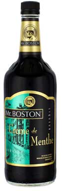 Mr. Boston Creme De Menthe Green - NC ABCC
